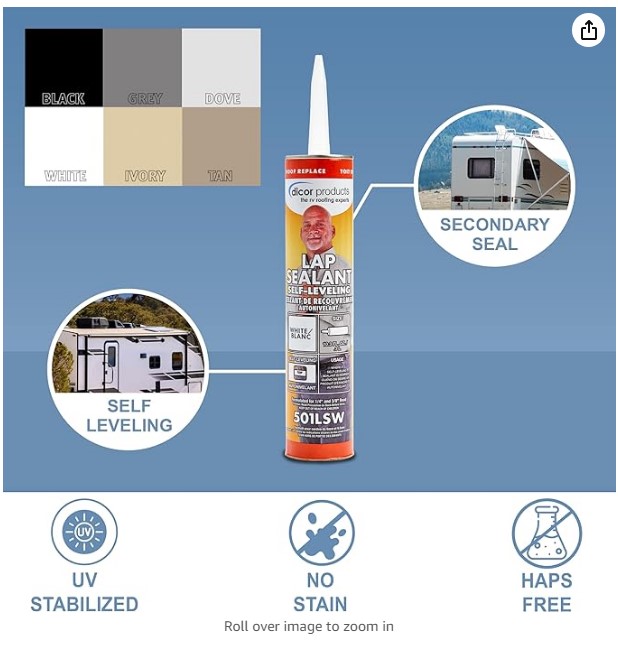 Dicor 501LSW-1 Elastomeric Self-Leveling Lap Sealant Review: A Must ...